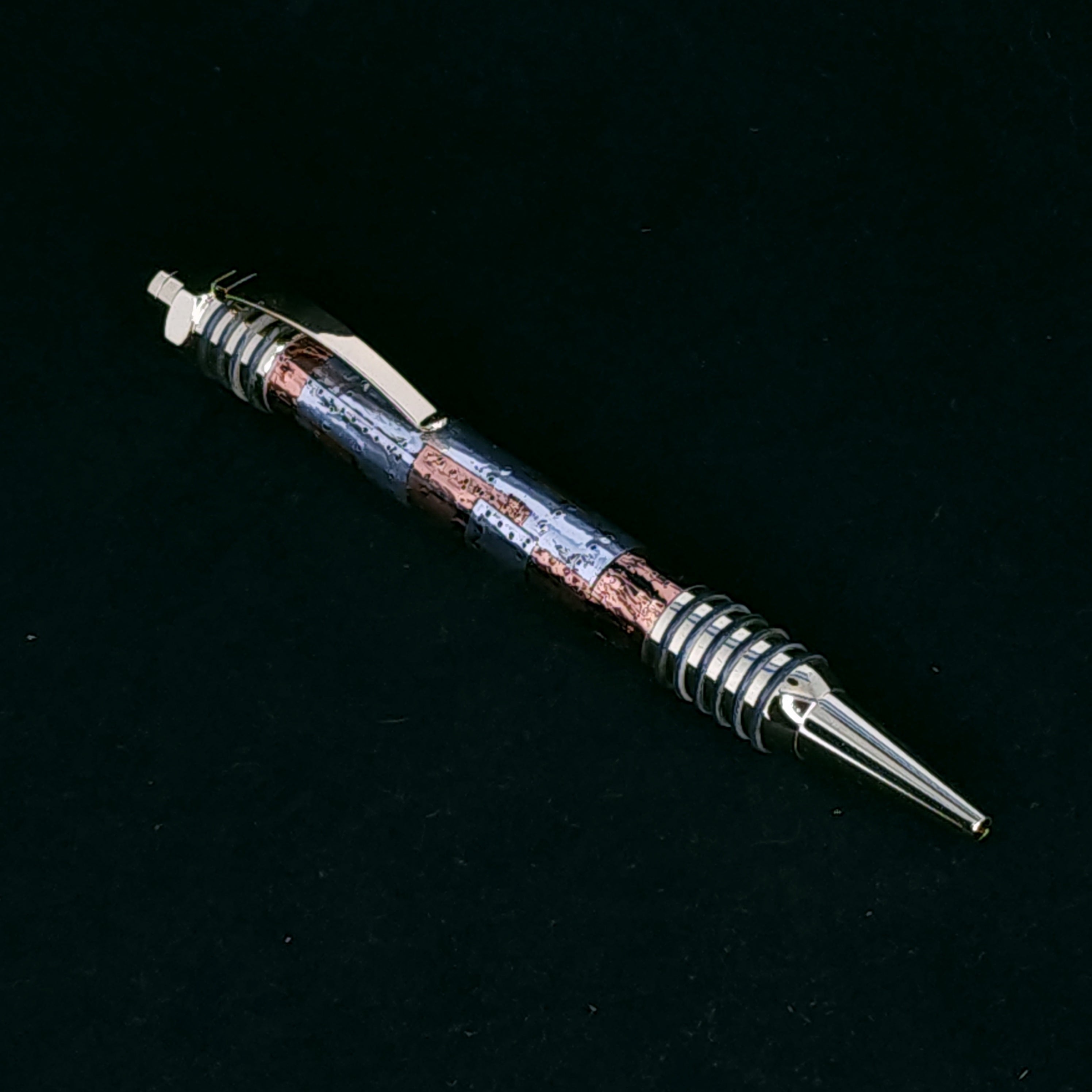 Steampunk Click Pen (Gold hardware) – CAS Pens